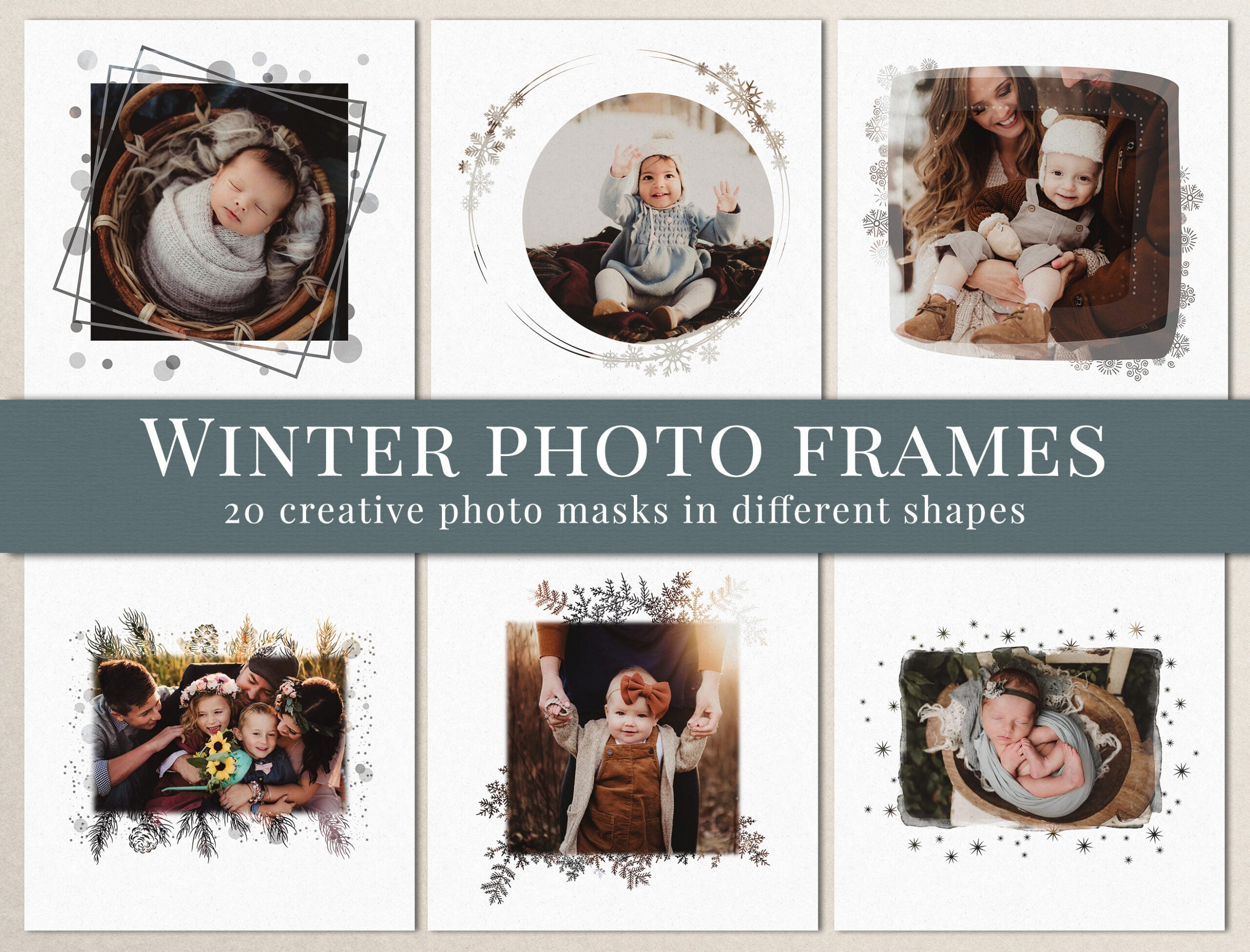 Winter Frames Photo Masks for Photographers – brown-leopard.com